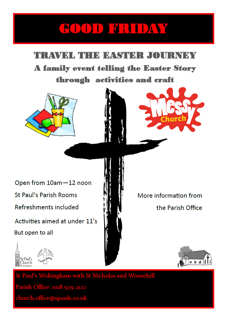 Good Friday - Messy Easter | St Paul's Parish